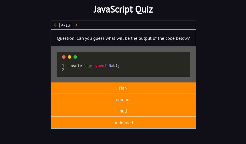 Test Your Javascript Knowledge With Coding Challenges Using Javascript Quiz