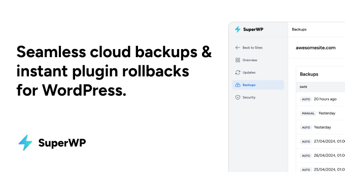 SuperWP is now on Microlaunch