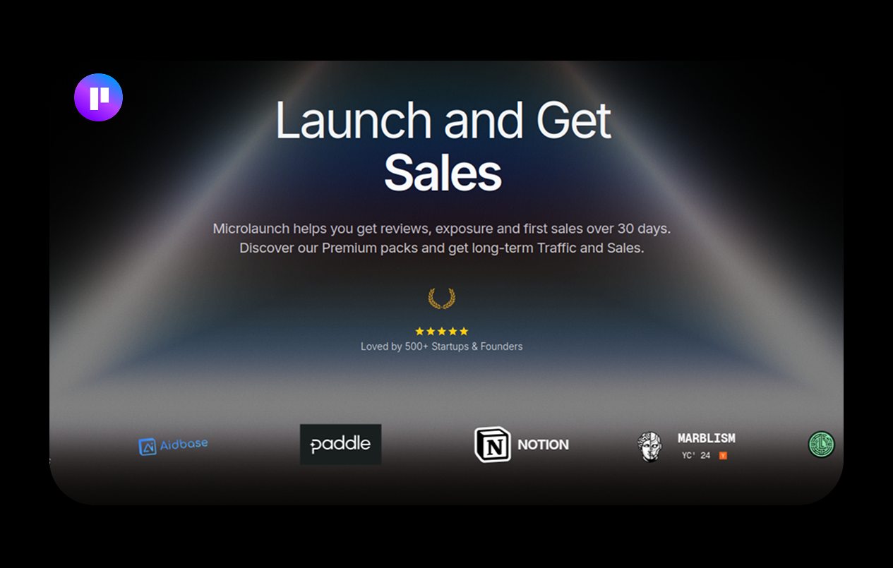 Microlaunch Premium - Launch Your Product Like a Pro